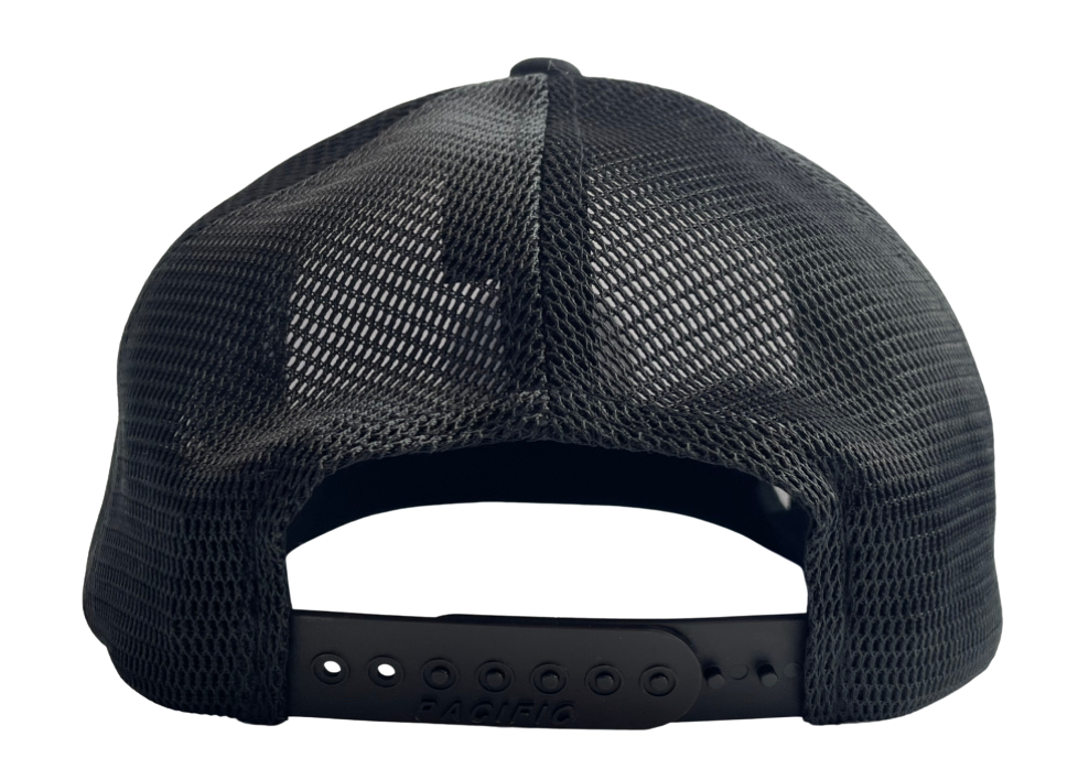 Raven Hat - White/Black - Leather Patch – First Light Fishing co.