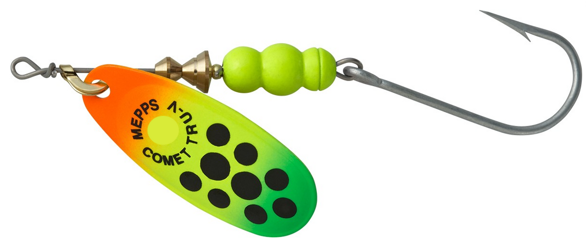 Mepps Comet TRU-V Single Hook Spinner – First Light Fishing co.