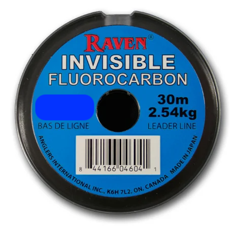 Raven Invisible Fluorocarbon Leader Line – First Light Fishing co.